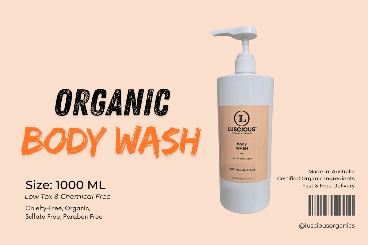 Best Organic Body Wash in Australia- Luscious Organics